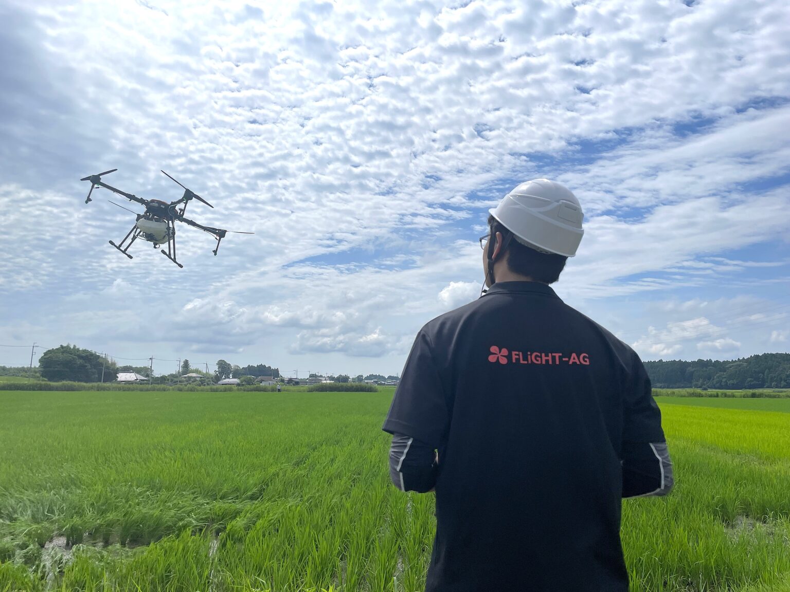 【実証】FLIGHT-AGによるユートリシャNのドローン散布試験を実施しました – 農業用ドローン｜FLIGHT-AG